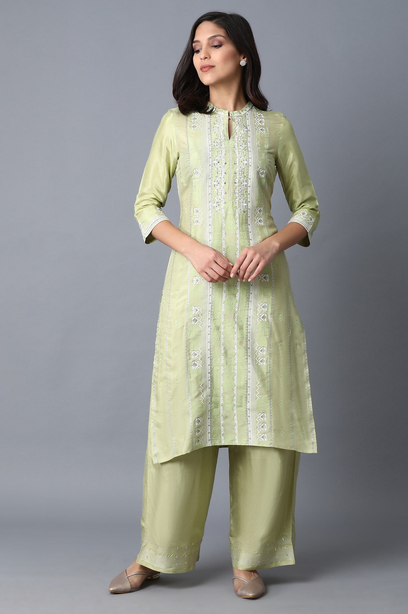 Floral and Pastel Colors: Kurta Styles for Wedding Occasion – wforwoman
